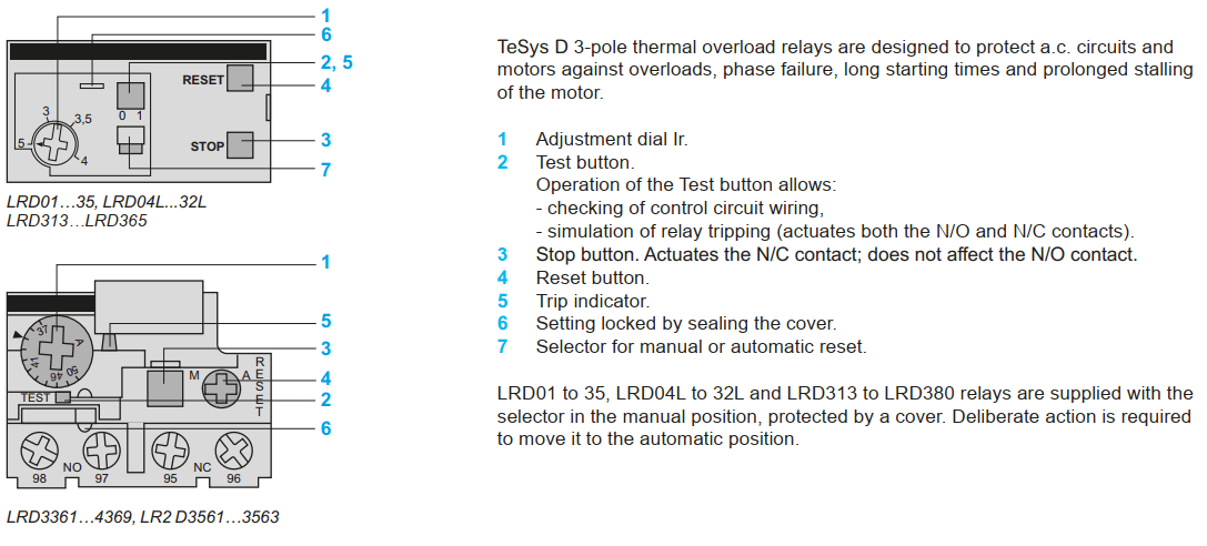 قیمت بی متال ( رله حرارتی/ اضافه جریان) اشنایدر مدل LRD365 تنظیمات 48 : ...
