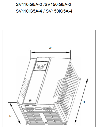 قیمت درایو (اینورتر) LS سه فاز توان 15 کیلووات مدل SV150iG5A-4 اقتصادی با کاربری نیم سنگین ...