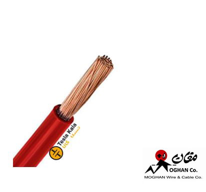 قیمت یک متر سیم افشان سطح مقطع 95 برند مغان (فروش به صورت حلقه 100 متری ...